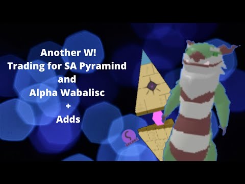 Loomian Legacy - Trading for a SA pyramind and a Alpha Wabalisc - YouTube