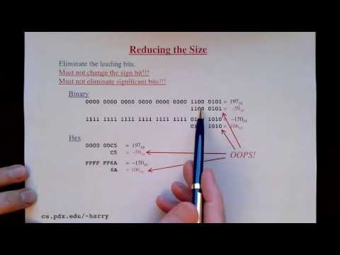 Lecture 5/12: Sign Extension - YouTube