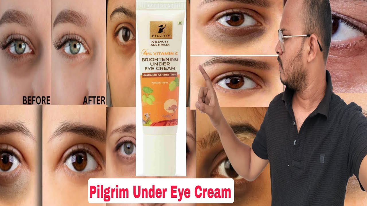 Pilgrim Under Eye Cream Review In Hindi - YouTube