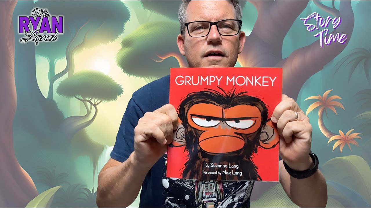 Ryan Read Aloud - Grumpy Monkey - YouTube