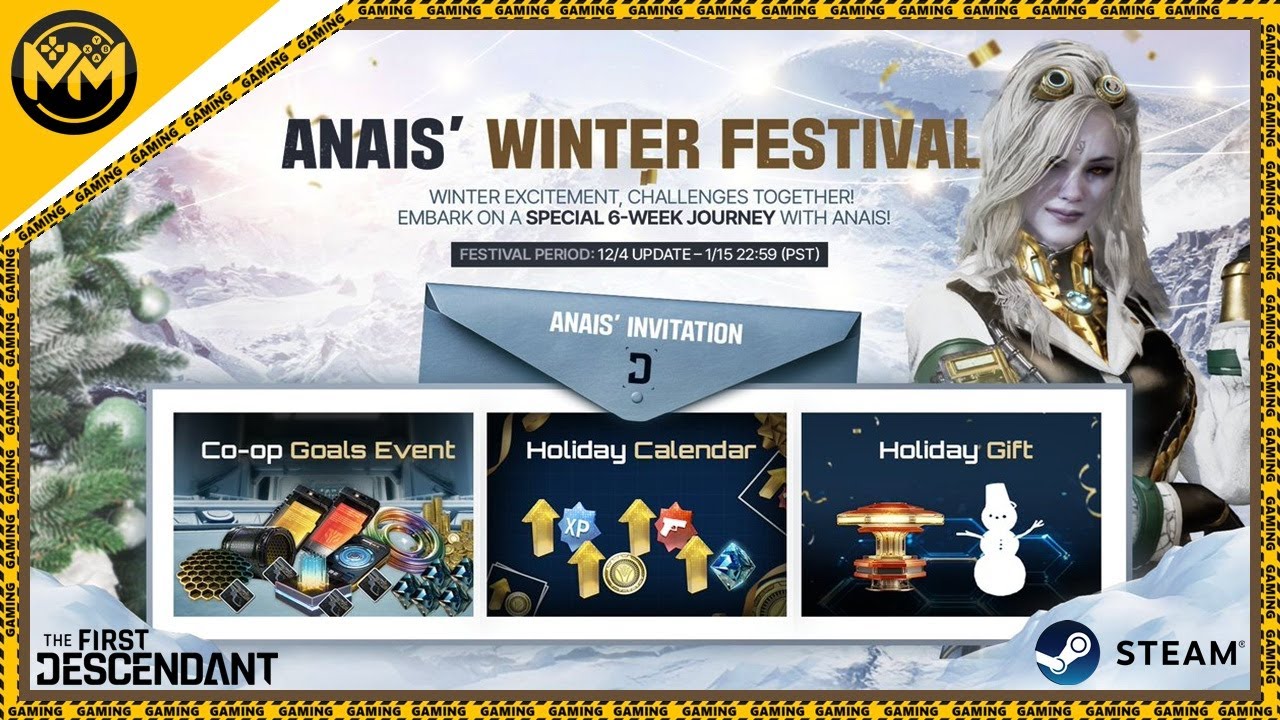 ️THE FIRST DESCENDANT🔰ANA' WINTER FESTIVAL ENDS ON📆15/01⚠️ - YouTube
