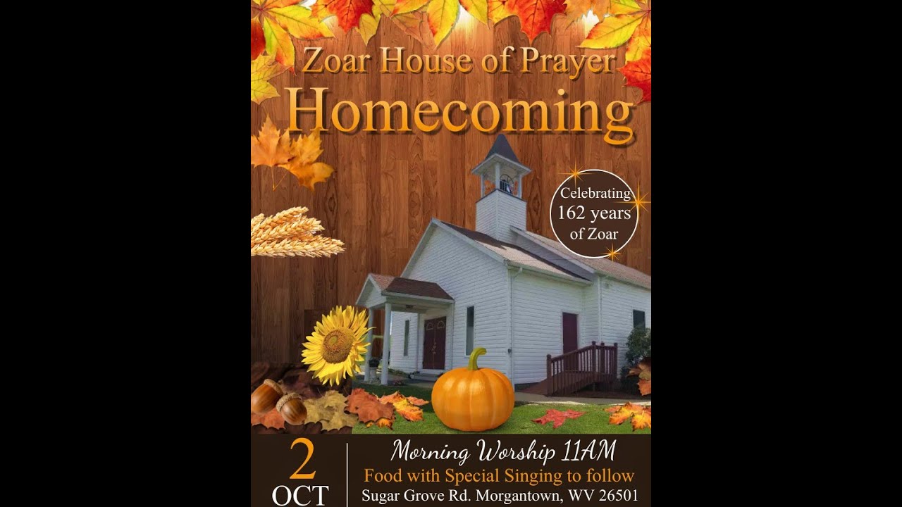 Zoar House of Prayer - Part 1 of Homecoming 10/2/22 - YouTube