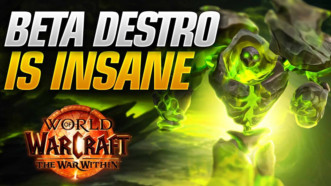 Destructions Overfiend is BROKEN! War Within Beta Dungeon Testing - YouTube