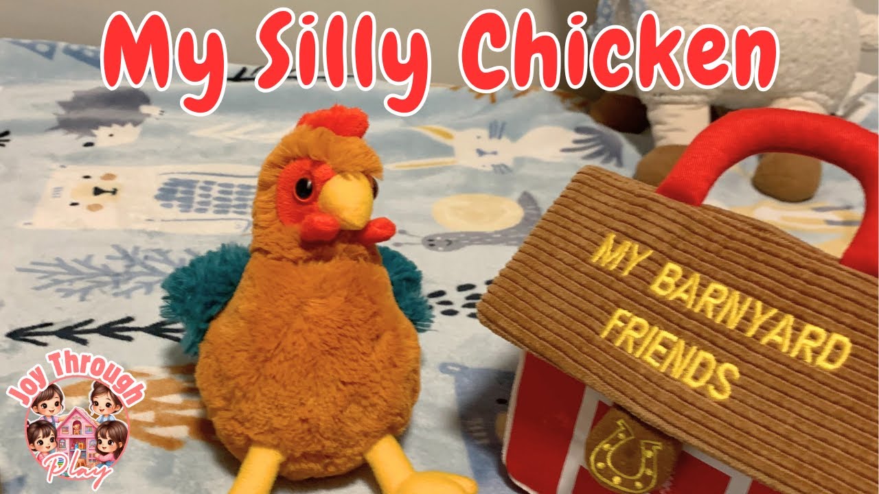 My Silly Chicken Counts Her Eggs! 🐓 - YouTube