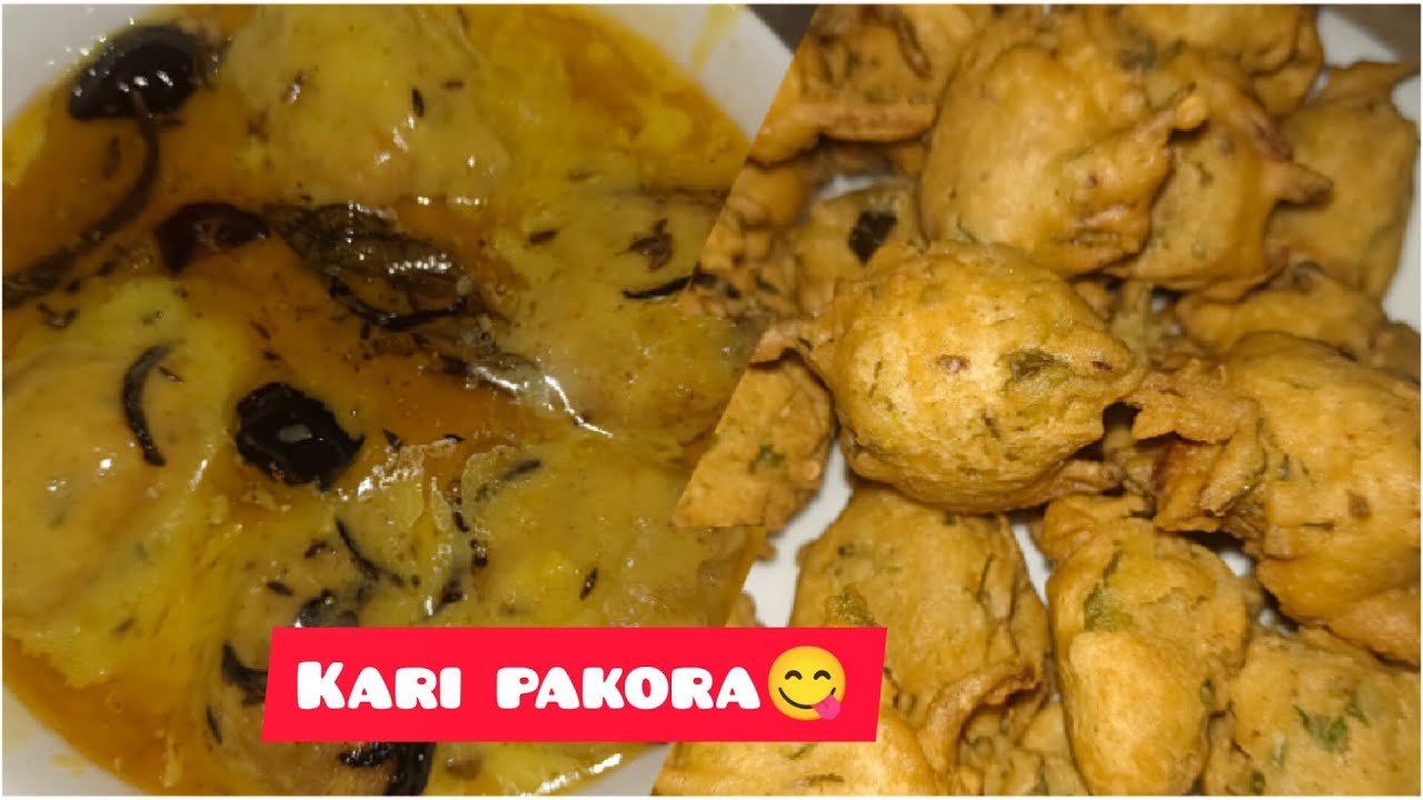 Asan Kari recipe| Kari pakora recipe 😋 - YouTube