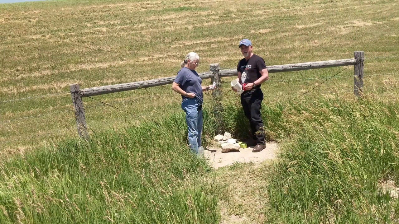 Geocache: Mingo, Kansas - YouTube