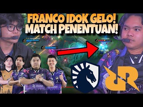 FRANCO IDOK BUKAN MANUSIA JINGG !! MATCH PENENTUAN RRQ VS LIQUID GAME 3 - MPL S14