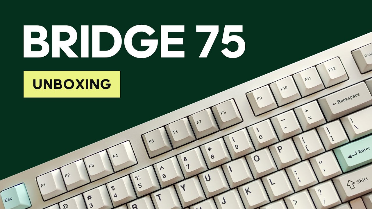 Best Mechanical Keyboard Under 100$ | Bridge 75 by Shortcut Studio ...