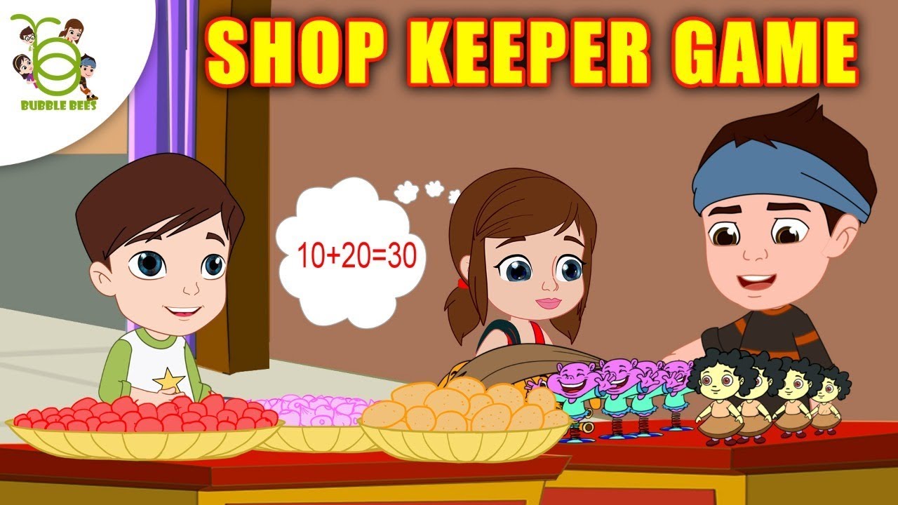 Simple Maths Games for Kids - Shopkeeper Game - Learning Educational ...