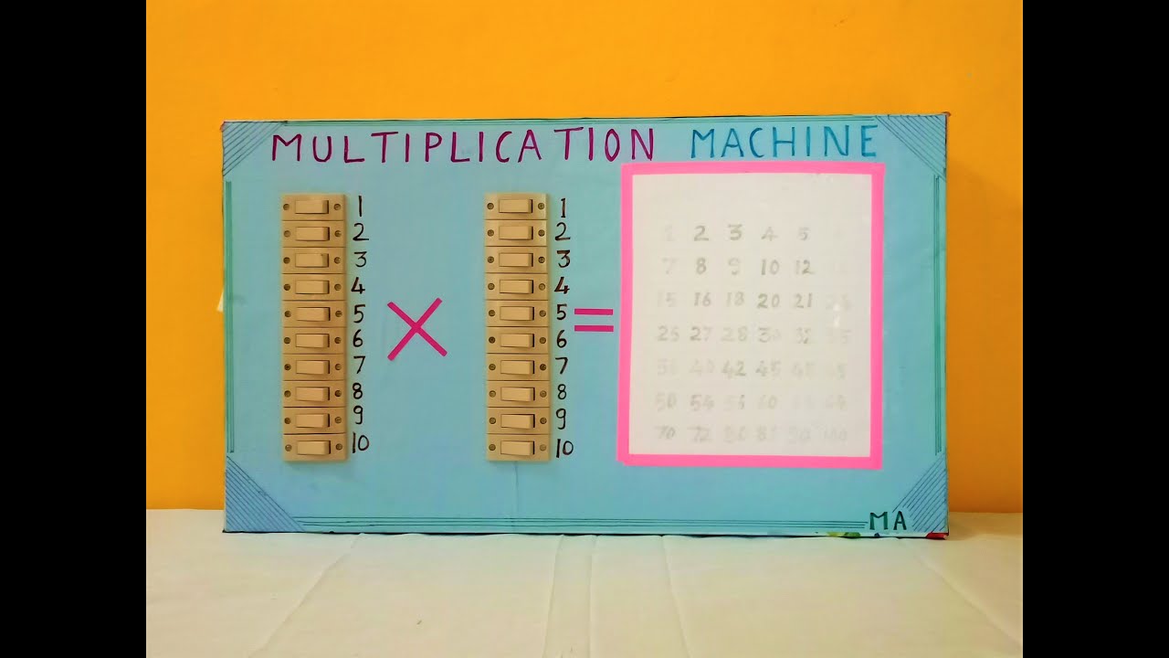 E Multiplication Machine - YouTube