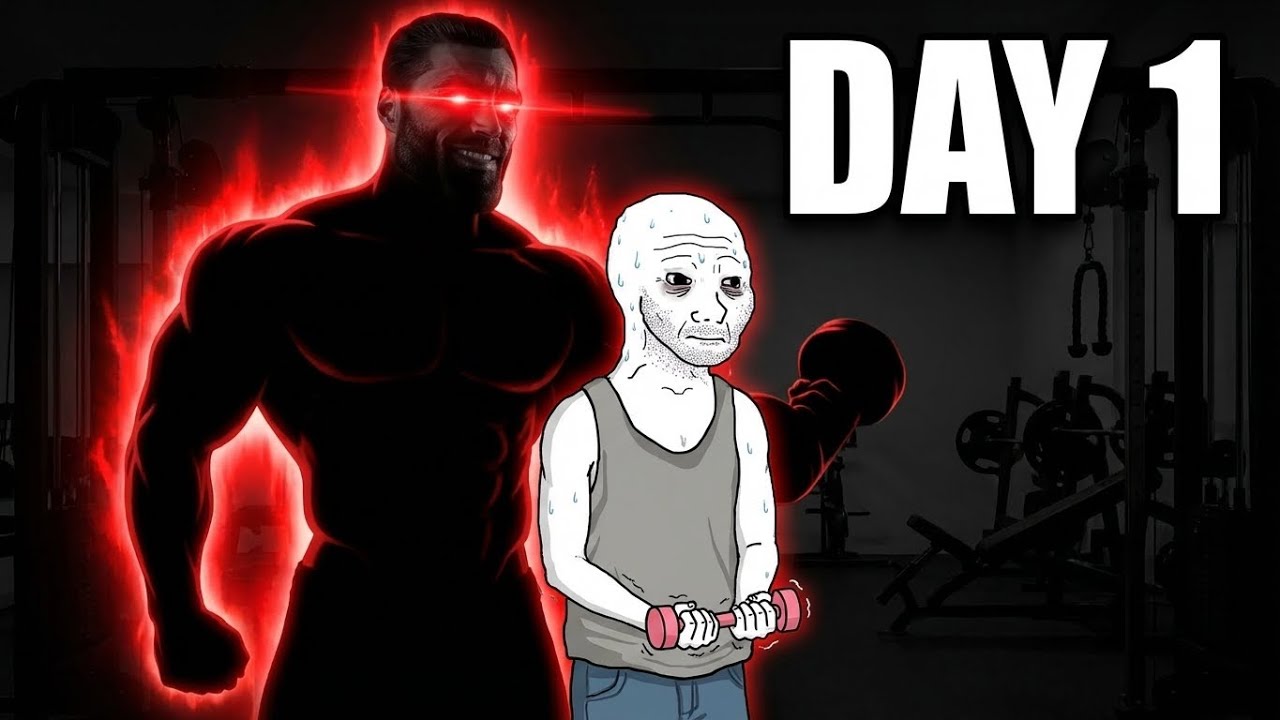 Wojak's First Time at the Gym - YouTube