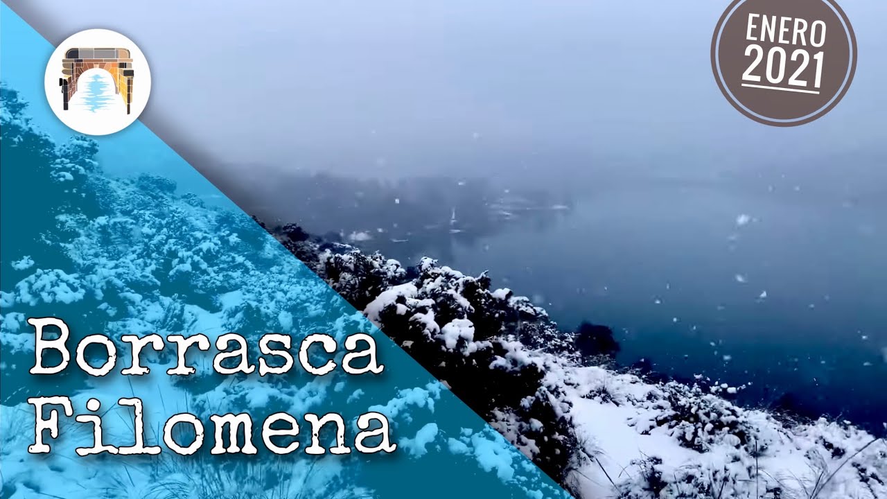 BORRASCA FILOMENA sobre las Lagunas de Ruidera | Enero 2021 #Filomena ...