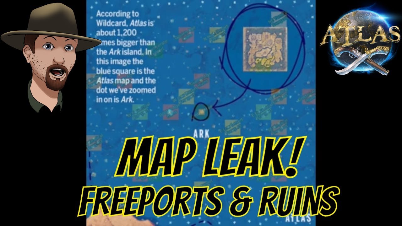 ATLAS MAP LOCATIONS! FREEPORTS AND RUINS LEAKED! - YouTube