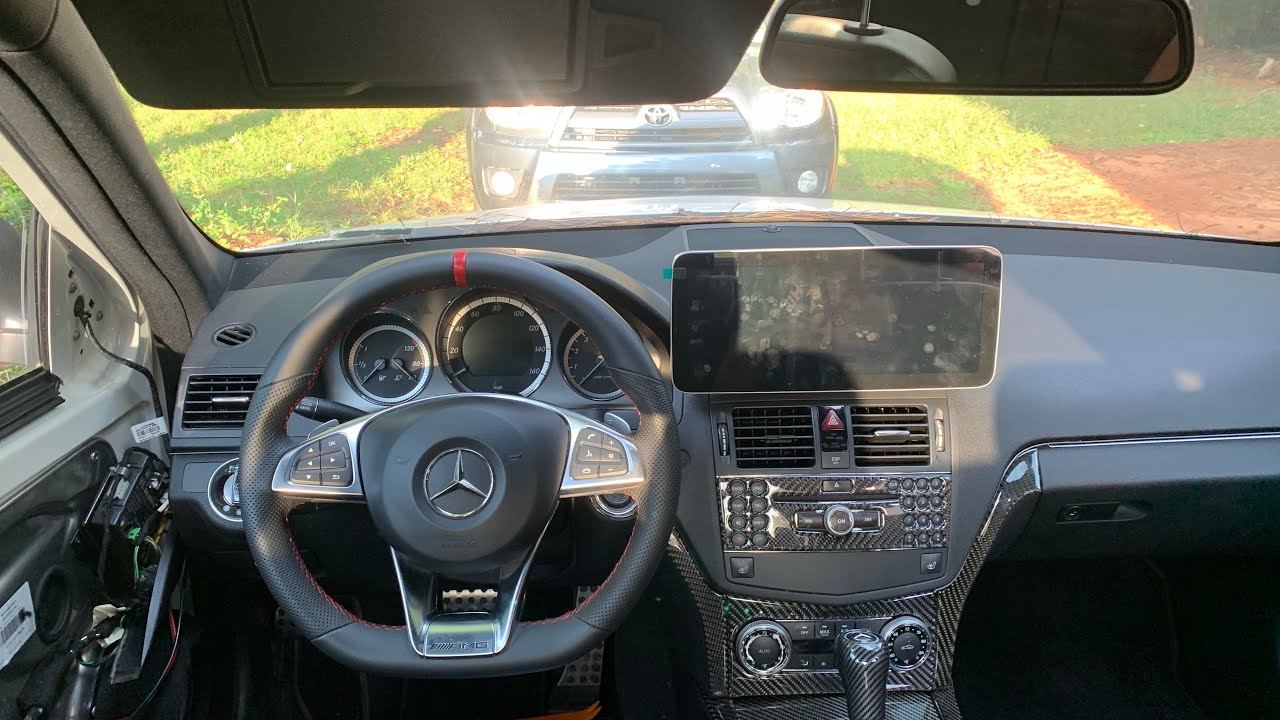 The best W204 Mercedes C300 interior - YouTube