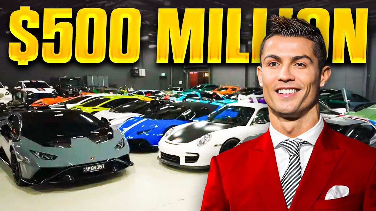CR7´s RIDICULOUS $500M Car Collection! You Have to See CR7’s $500M Car ...