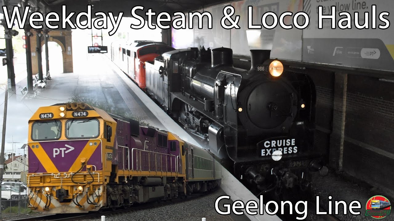 Weekday Steam on the Geelong Line & Loco Haul Passes | SRV Charter ...