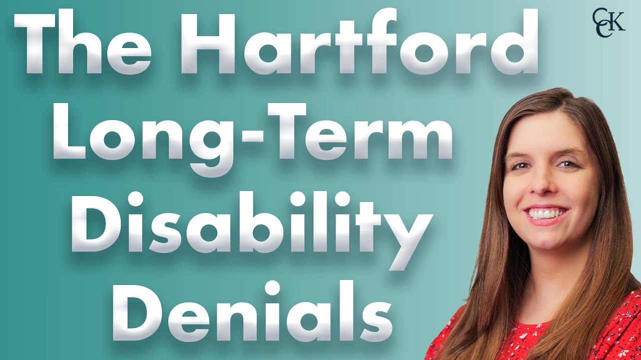The Hartford: Long Term Disability Denials - YouTube