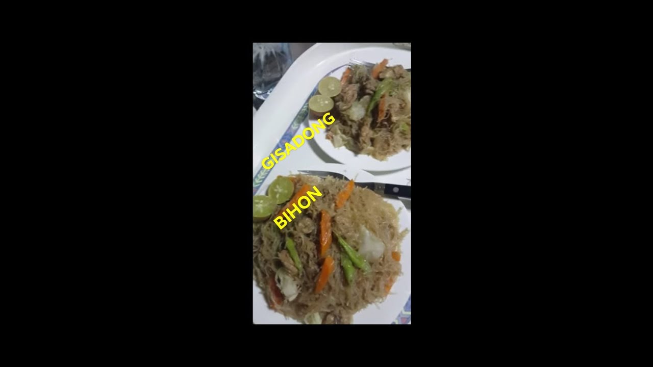 COOKING GOLDEN BIHON/SIMPLING LUTONG BIHON /GISADONG GOLDEN BIHON ...