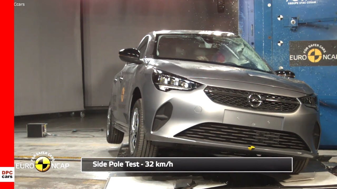Opel Corsa Crash and Safety Tests - YouTube