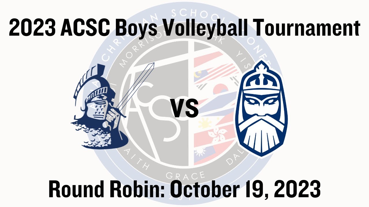 ACSC Boys Volleyball Tournament, Faith vs YISS, Oct 19, 2023 - YouTube