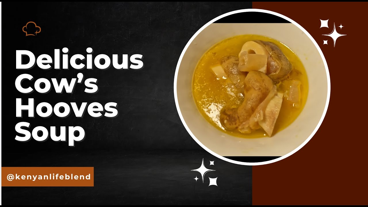 Cow Hoof Soup! 🐄 Spicy & Savory with Just Chillies and Salt! - YouTube