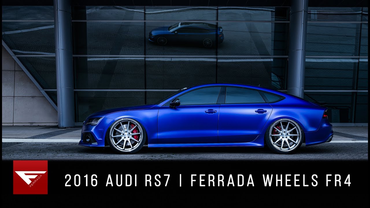 2016 Audi RS7 | Satin Action | Ferrada Wheels FR4 - YouTube