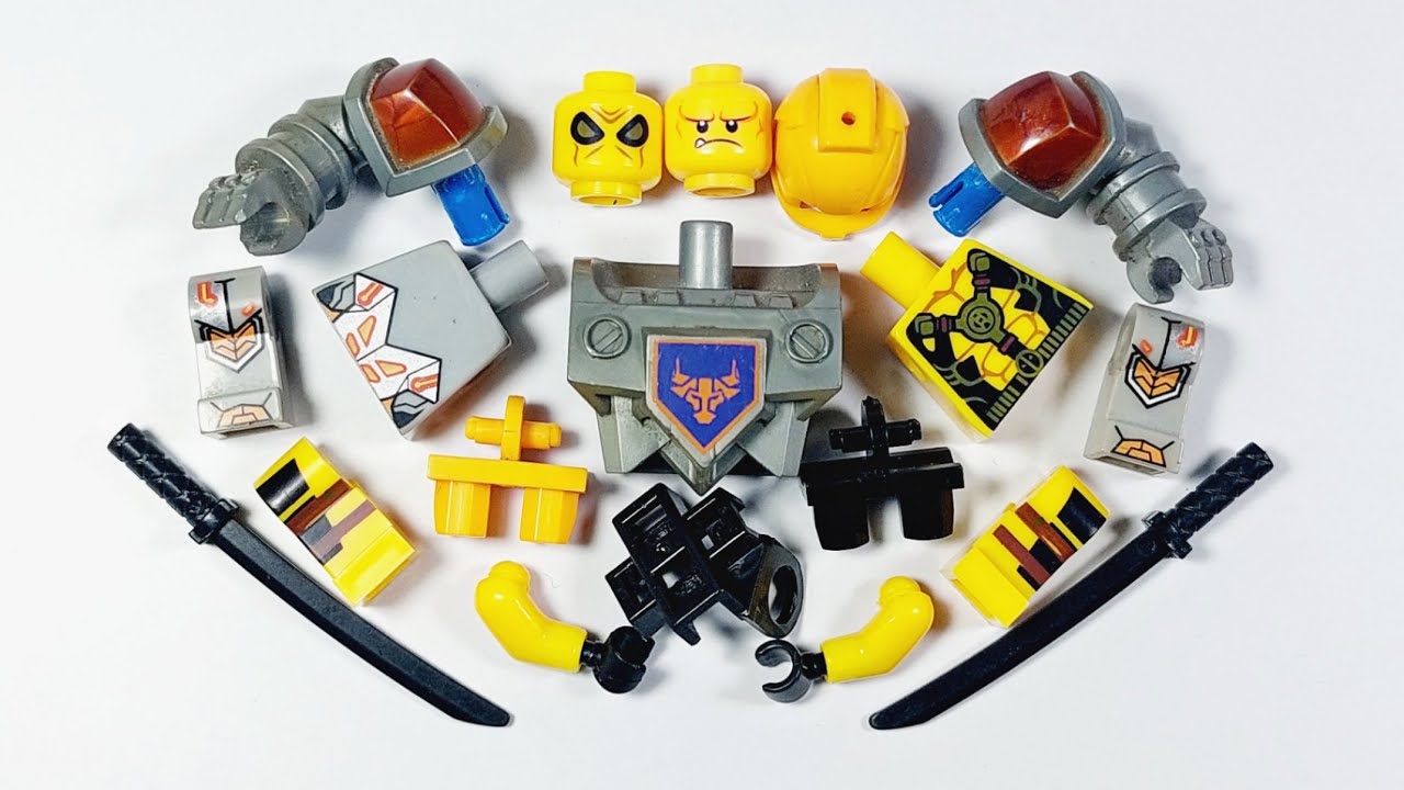 LEGO NEXO KNIGHTS VS LEGO YELLOW DEADPOOL | LEGO BUILD - YouTube