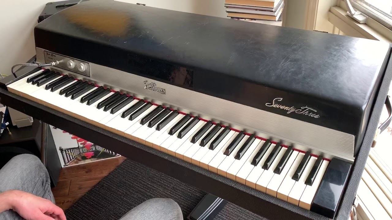 AWESOME Vintage Fender Rhodes MkI Stage 73 Electric Piano - YouTube