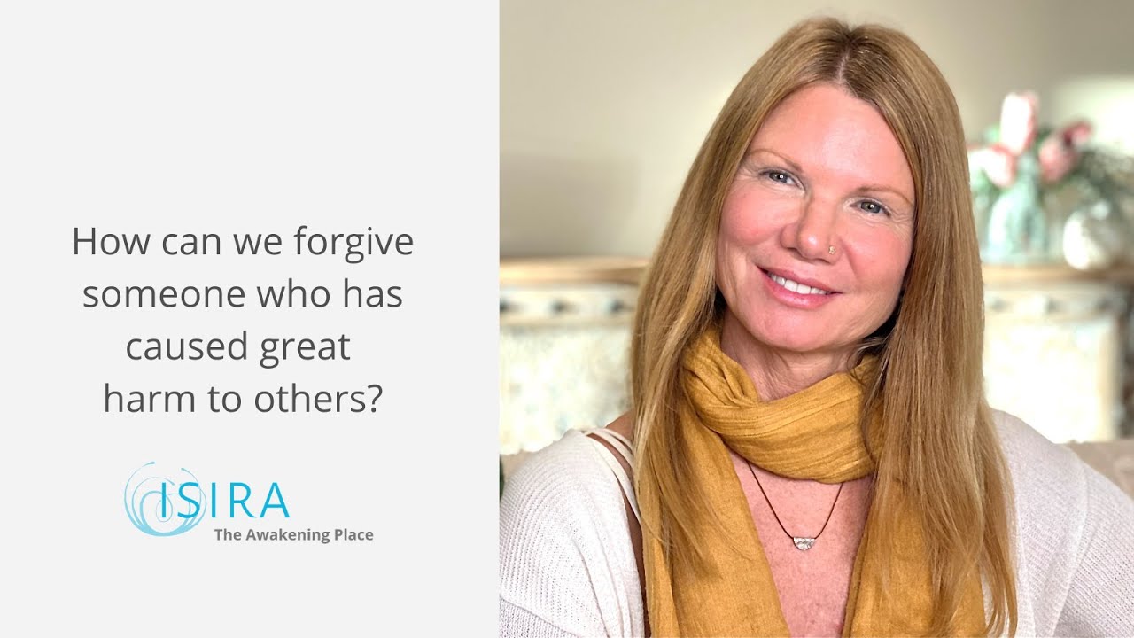 How can we forgive someone who has caused great harm to others? - Isira ...