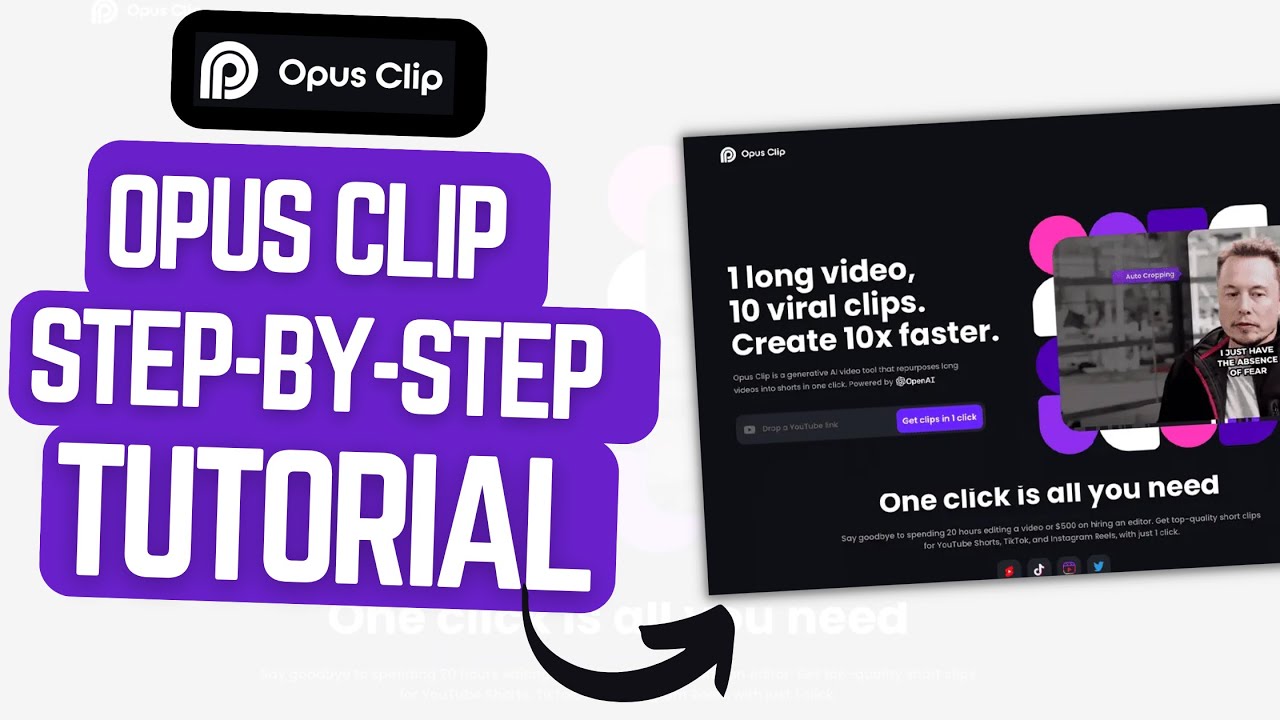 How To Use Opus Clip AI (Step-by-Step) - YouTube