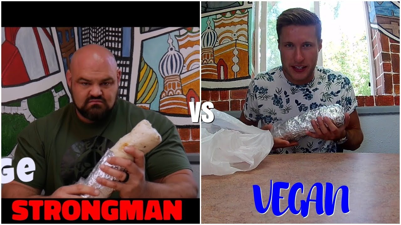 175lb Vegan Attempts 440lb Strongman Eating Challenge - YouTube