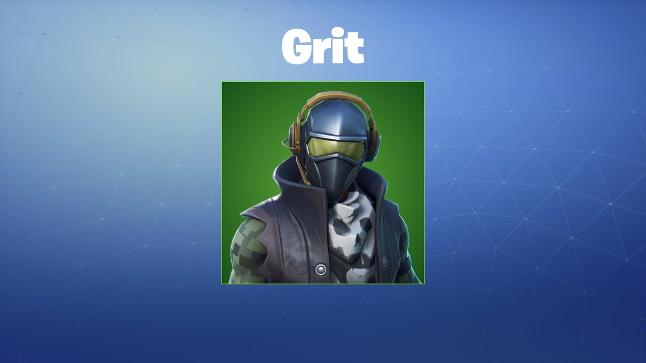 Grit | Leak | Fortnite Outfit - YouTube