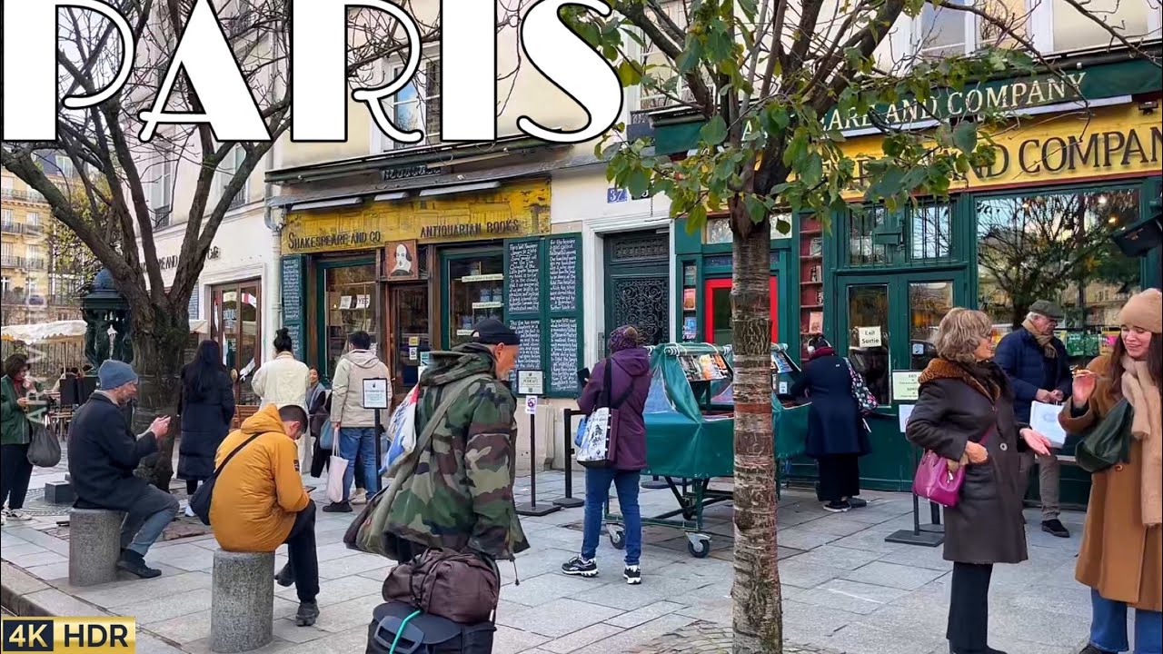 🇫🇷[PARIS 4K] WALK IN PARIS "BEAUTIFUL WINTER WALK" (4K 60 FPS VERSION ...