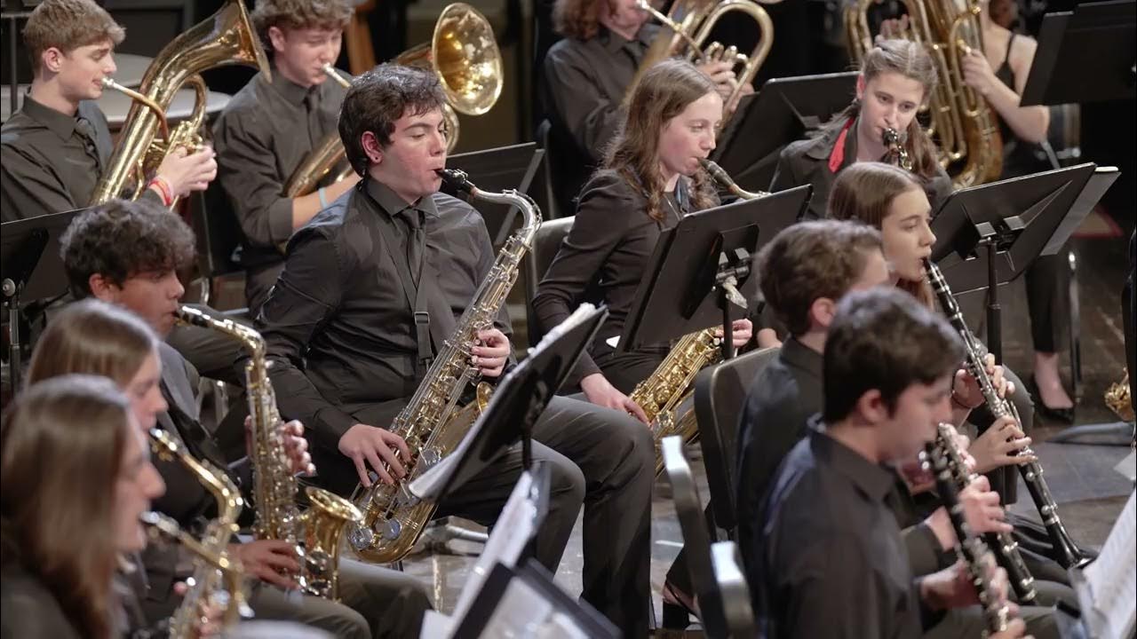 Ridgefield High School Wind Ensemble- "Sleigh Ride" arr. by James D. Ployhar - YouTube
