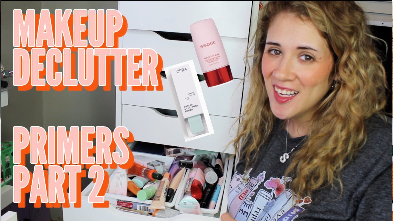 MAKEUP DECLUTTER || PRIMERS PART 2 || MAY 2024 - YouTube