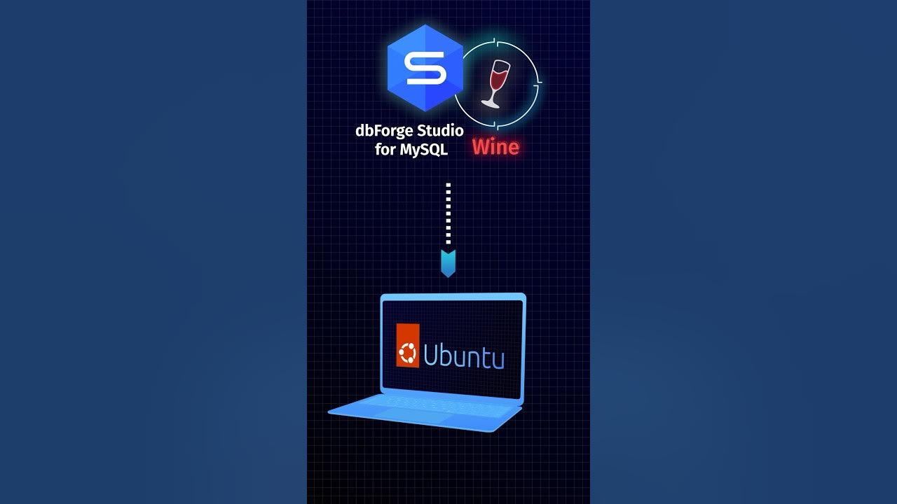 dbForge Studio for MySQL Installation via Wine - YouTube