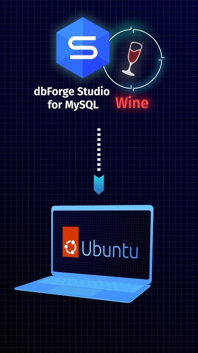 dbForge Studio for MySQL Installation via Wine - YouTube