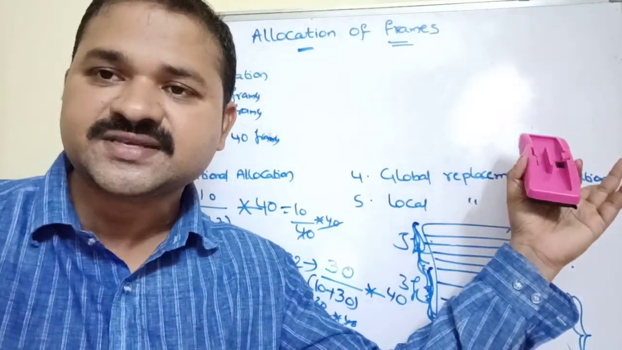 global vs local allocation in operating system | global replacement ...