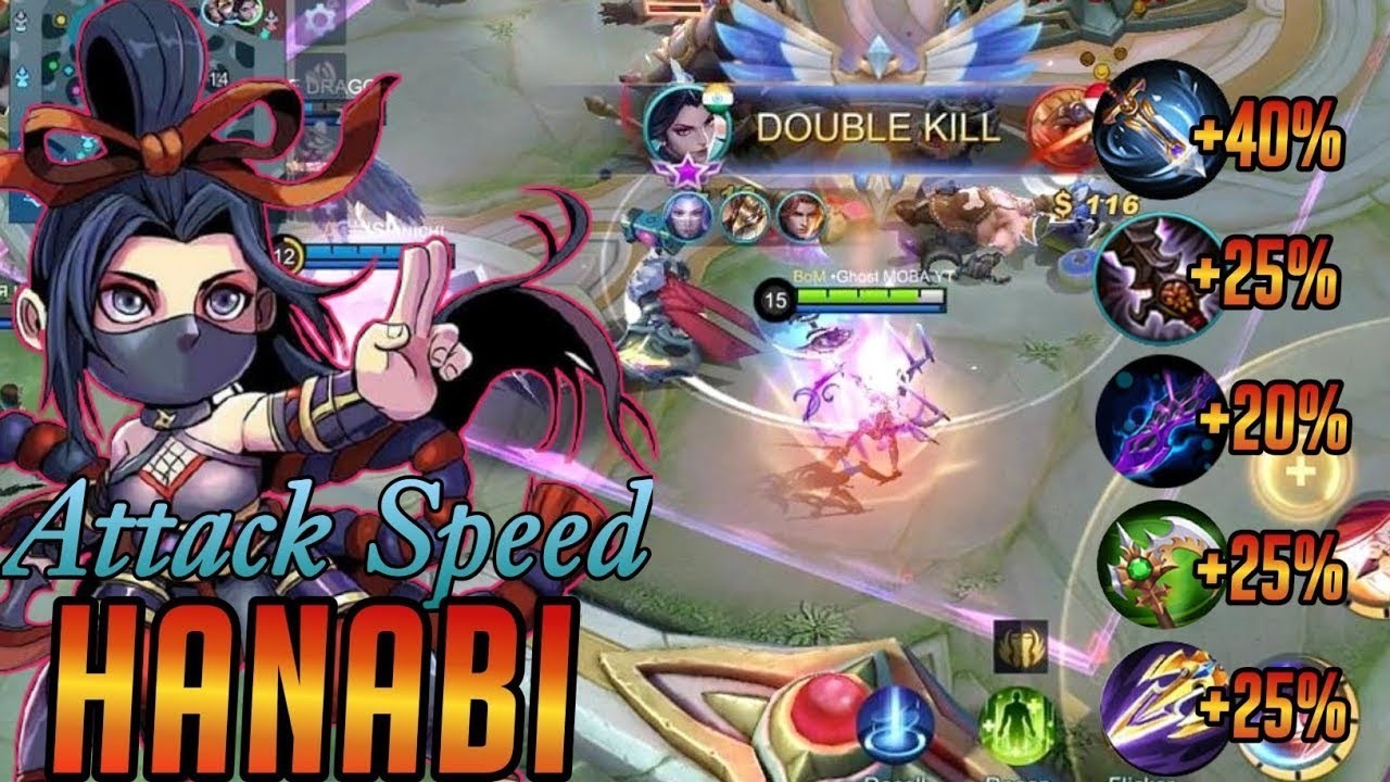 Hanabi Crit build vs Physical Attack Speed | khawnge tha zawka i hriat ...
