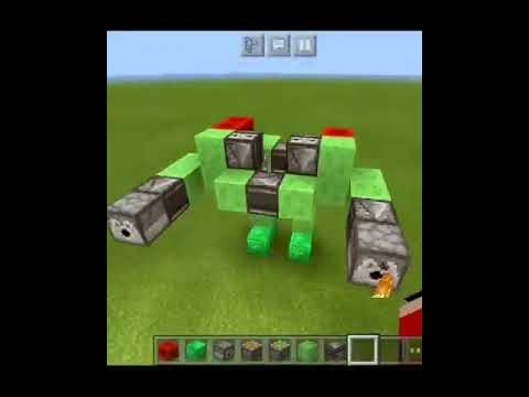 Cara membuat robot di Minecraft - YouTube