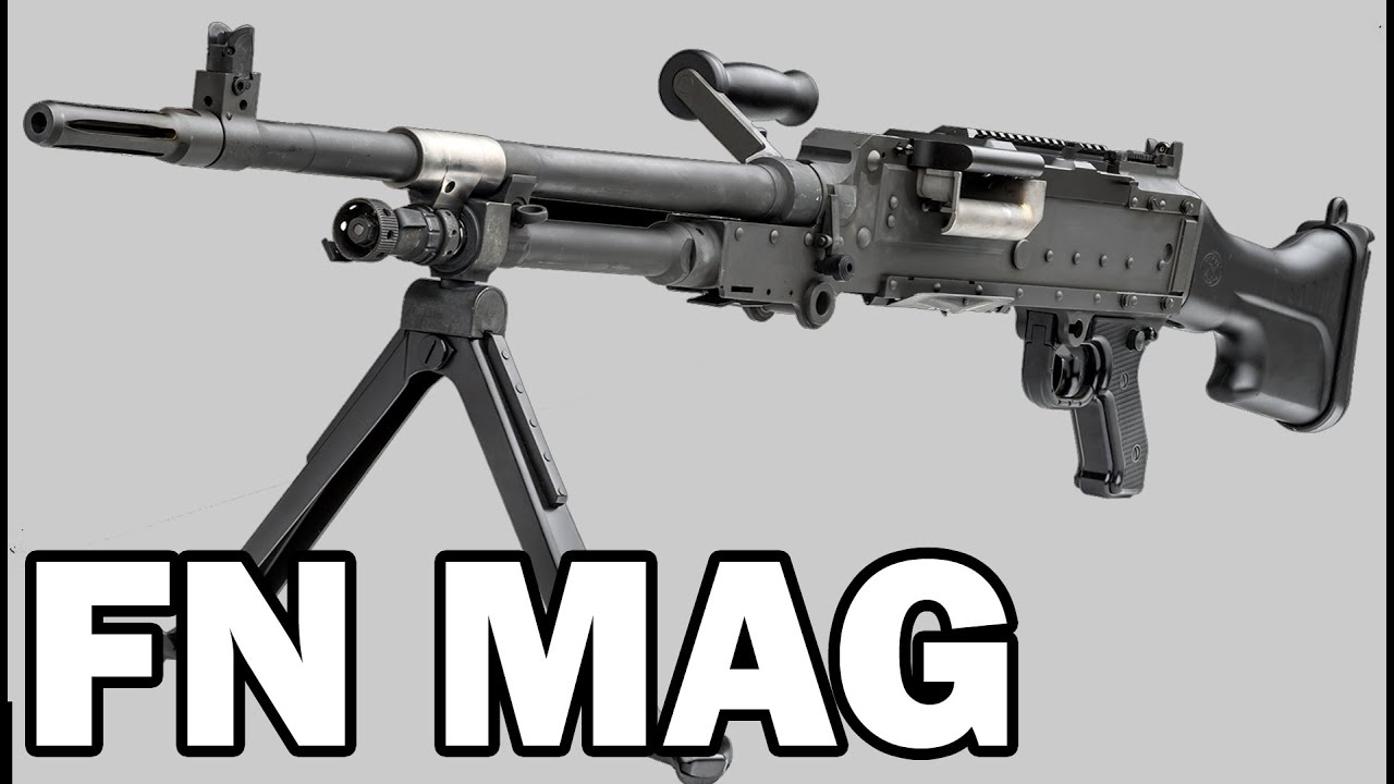 FN MAG 58 - Le Fusil-Mitrailleur de FN HERSTAL - YouTube