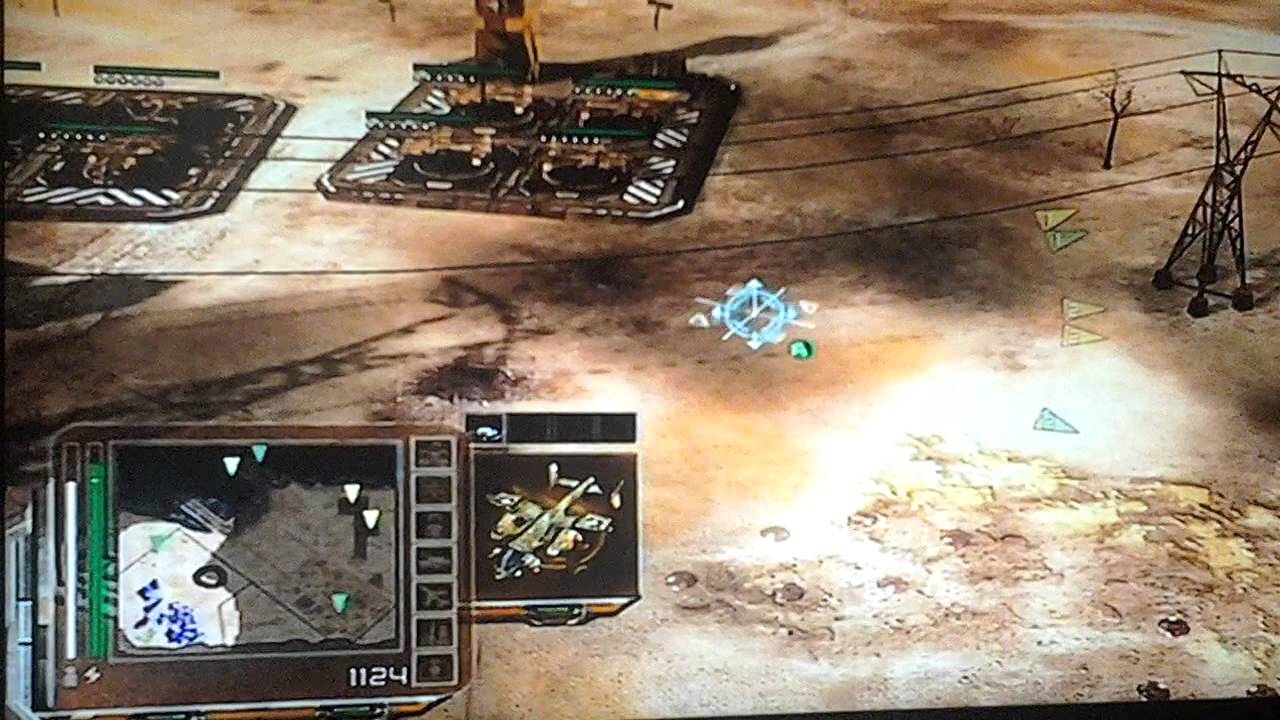Command and conquer 3 demo in xbox 360 gameplay - YouTube