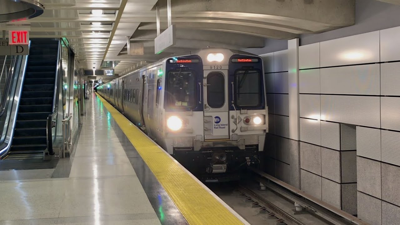 LIRR M9 Departs Grand Central Madison - YouTube