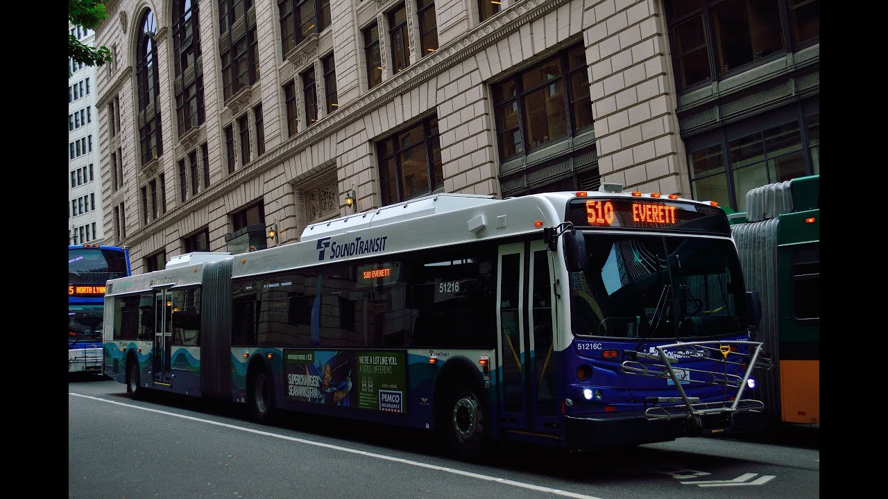 Sound transit rt 542 to Redmond TC 2 - YouTube
