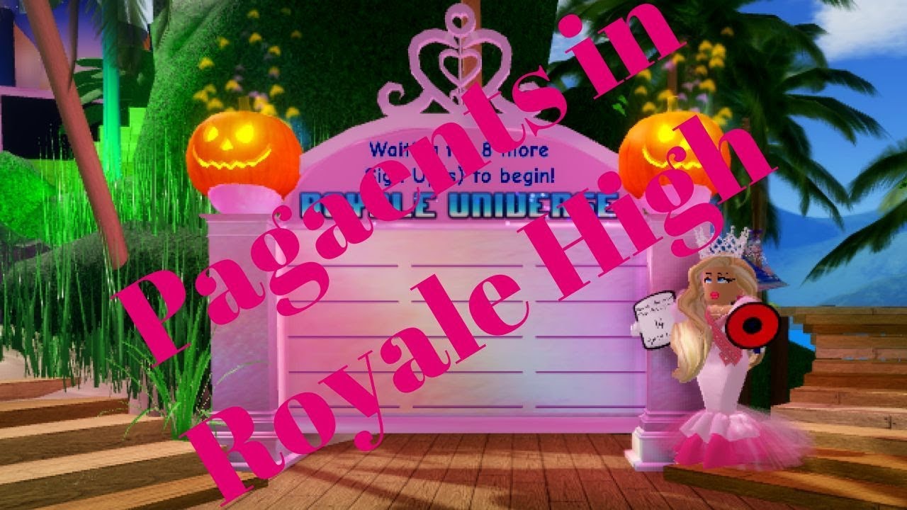 Playing Pageants// Royale High - YouTube
