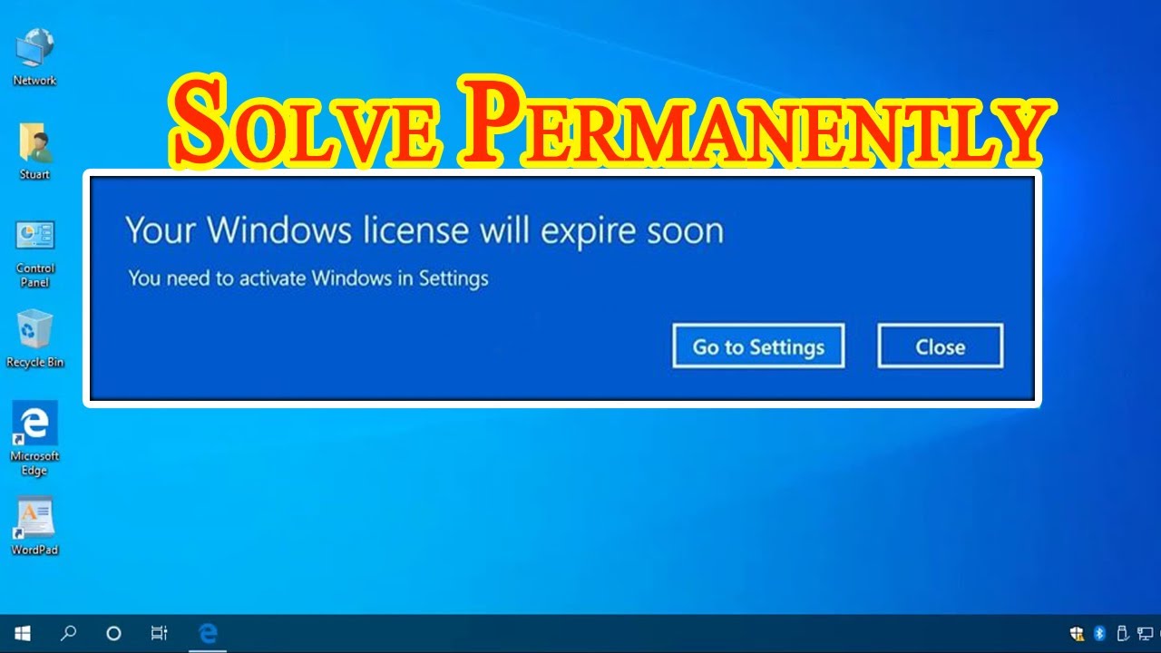 your WINDOWS License will Expire soon windows 10/11/8 in hp pc/laptop ...