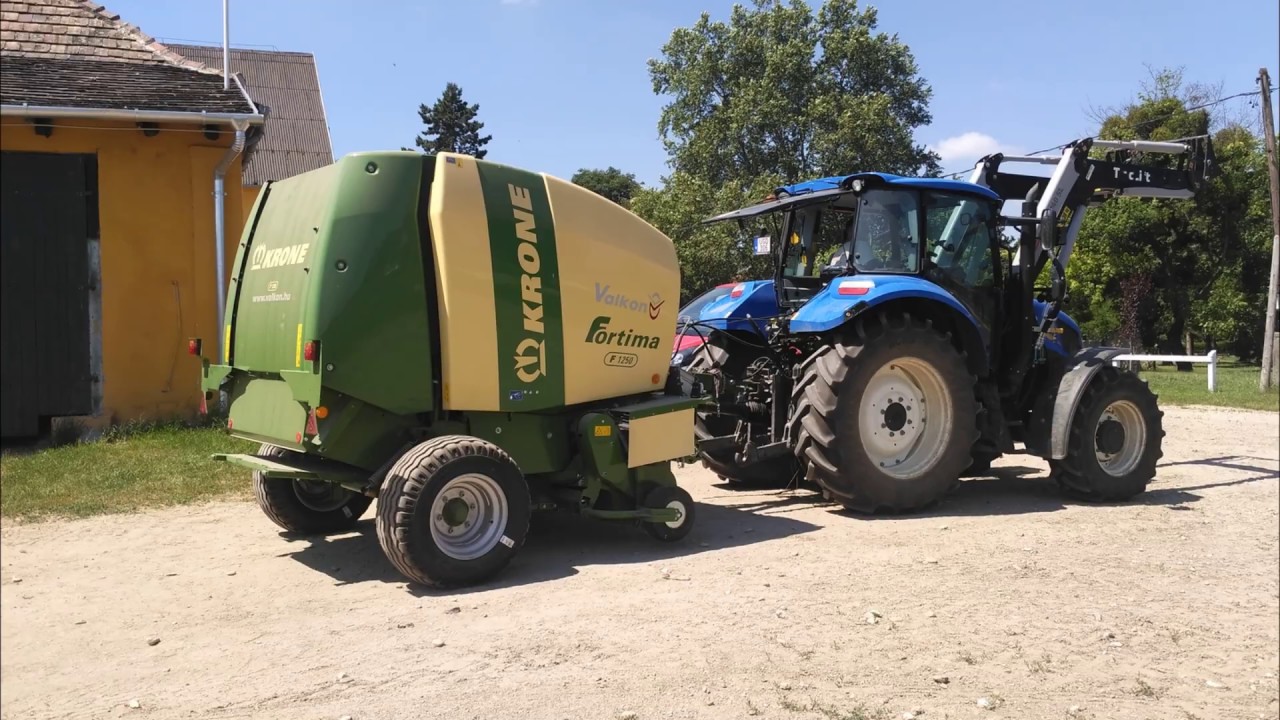 Krone Swadro TS620 Twin - Fortima F 1250 beüzemelés - YouTube
