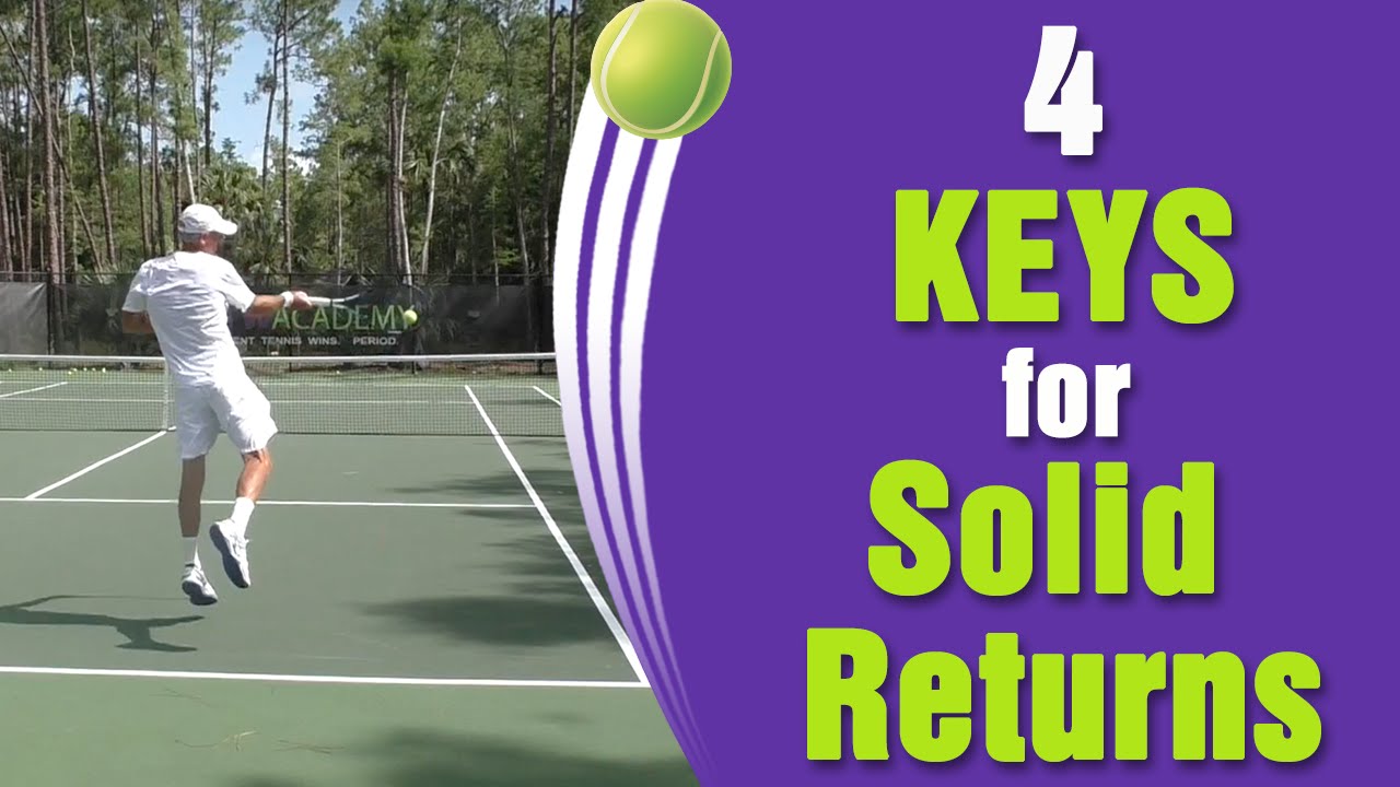 4 Keys To A Solid Return Of Serve - YouTube