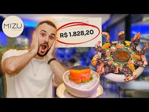 CONHECI O SUSHI MAIS CARO DA CIDADE | MIZU SUSHI