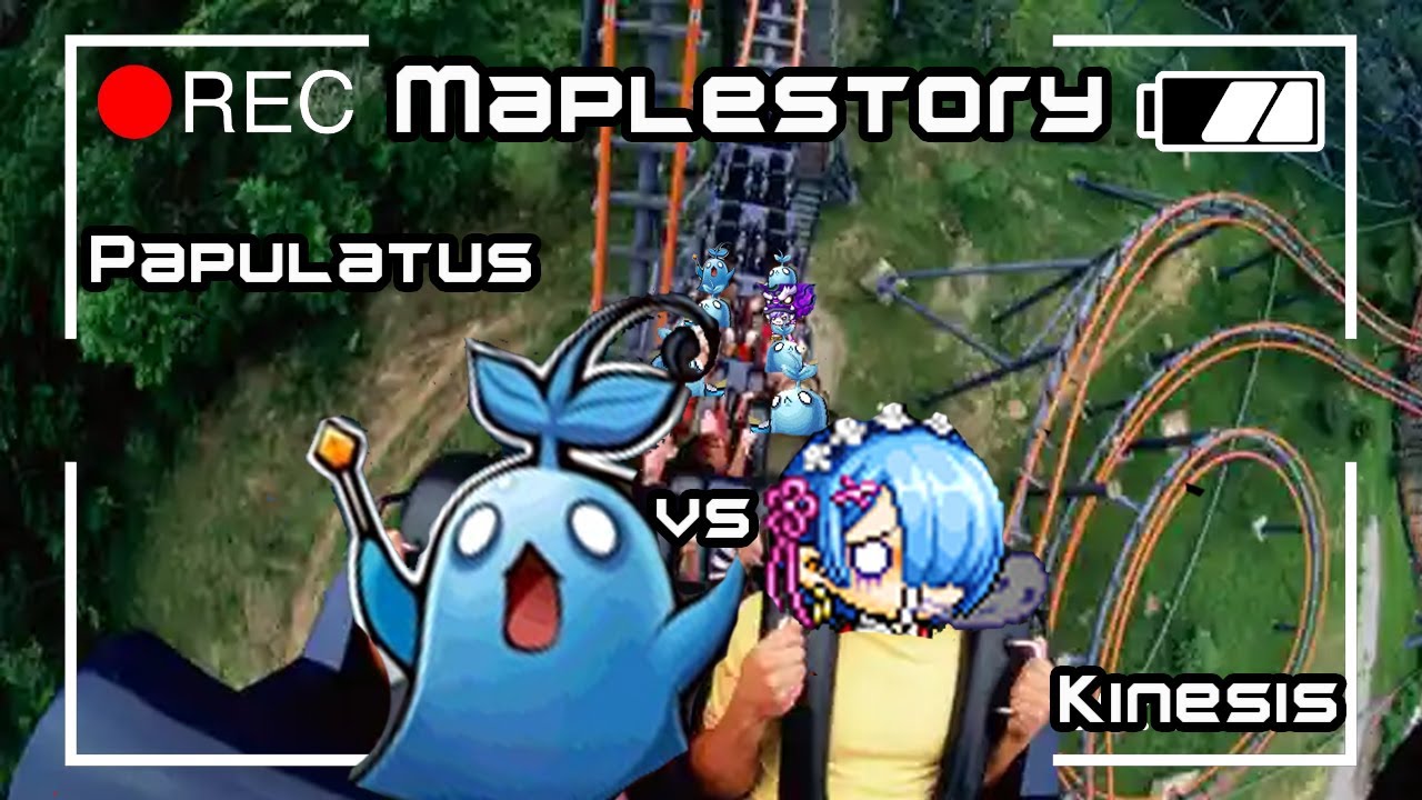 (Reboot/GMS) Maplestory Kinesis Solo Chaos Papulatus Bossing - YouTube